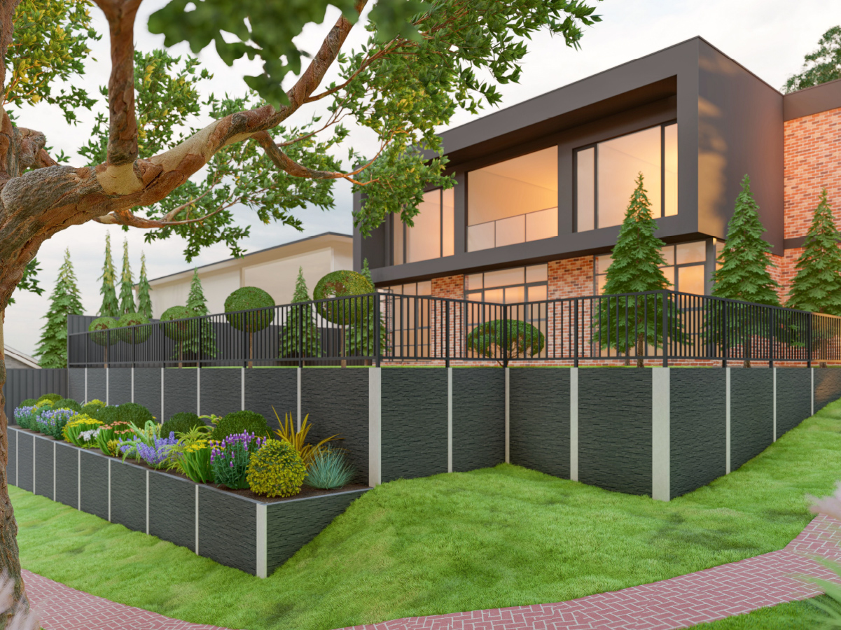 Fresh Retaining Walls | 3D Renders | Call 0431 022 697